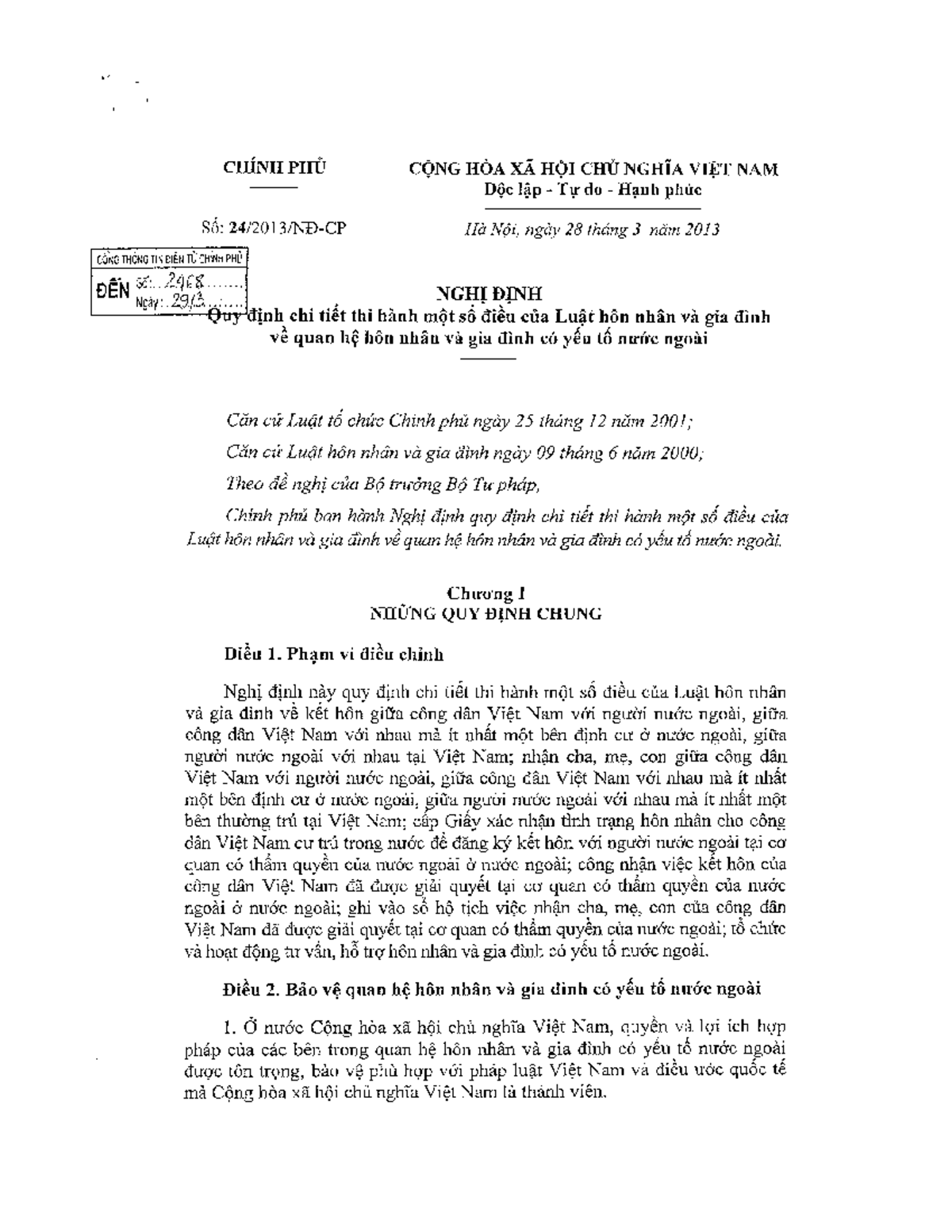 24-nd - dhhđhhs - CHÍNH PHU CONG HOA XÃ HOI CHU NGHIA VIET NAM Dôc lâp ...