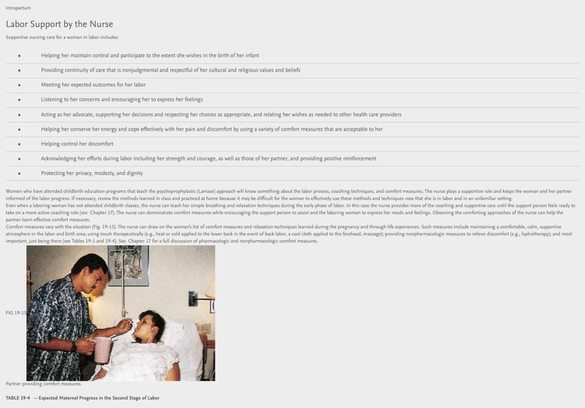 Intrapartum Labor Support: Nurse's Role & Comfort Techniques - HESI ...