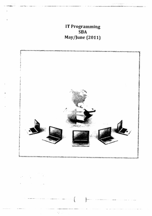 CSEC Information Technology Paper 1 Booklet (2014 - 2021) - .. I . T ...