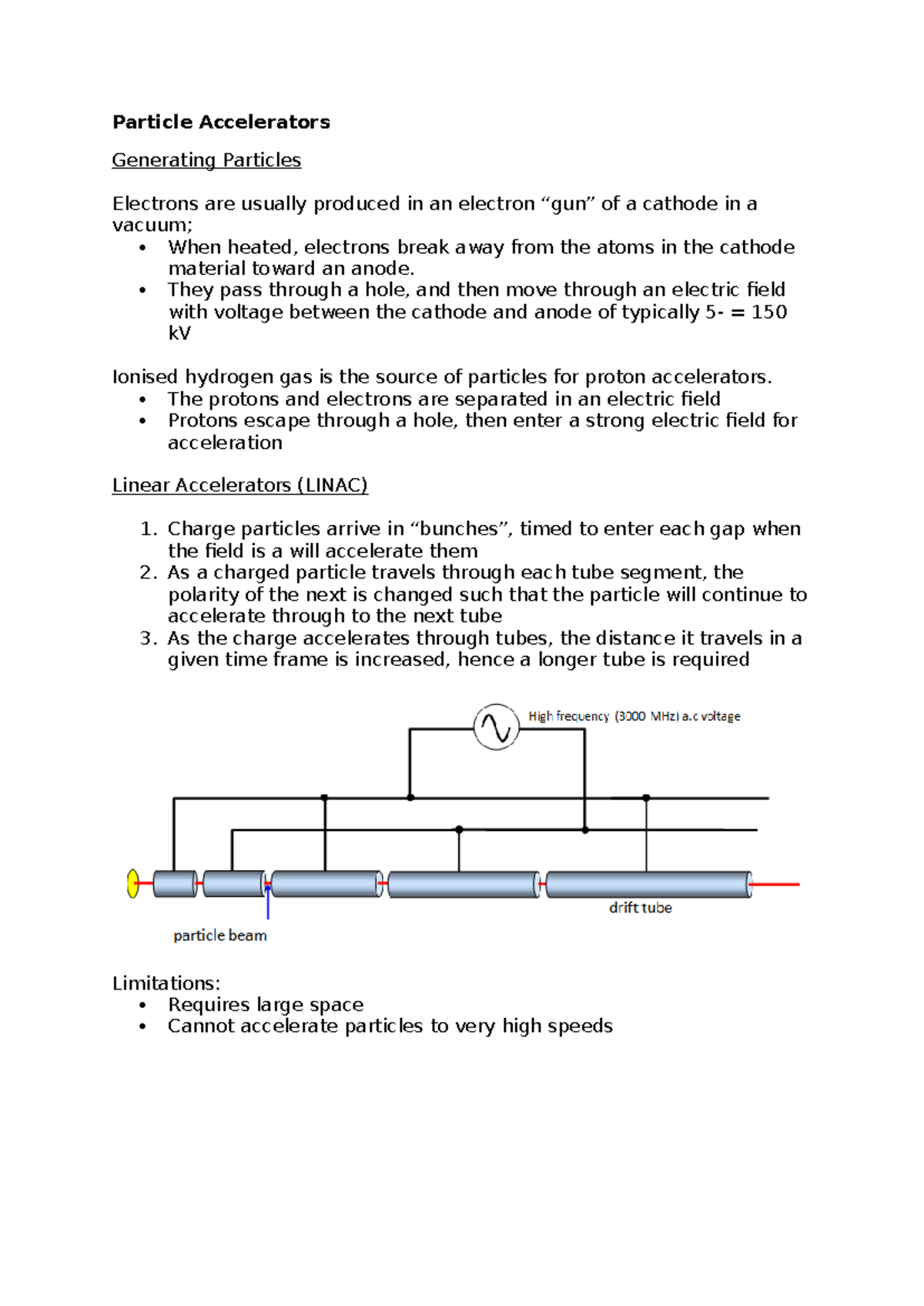Module 8 Physics - Comprehensive Overview of Particle Accelerators ...