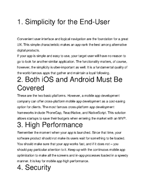 Bachelor of Computer Applications - bca - Studocu