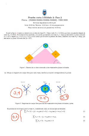 CFSA3220 Tarea Evaluativa 04: Colisiones y Conservación de Momentum - Studocu