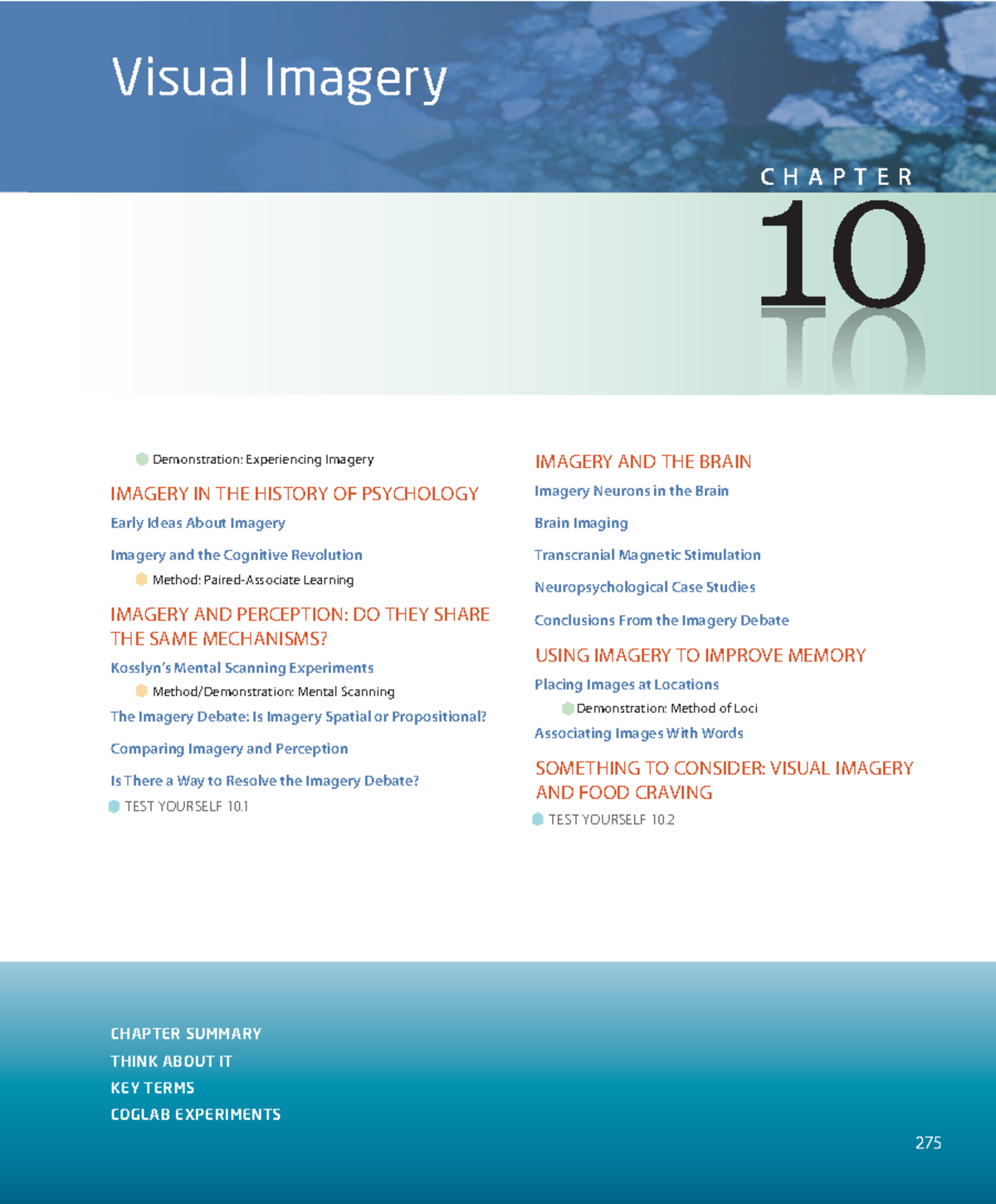 Chapter 10: Visual Imagery Insights - Essential Readings in Psychology ...