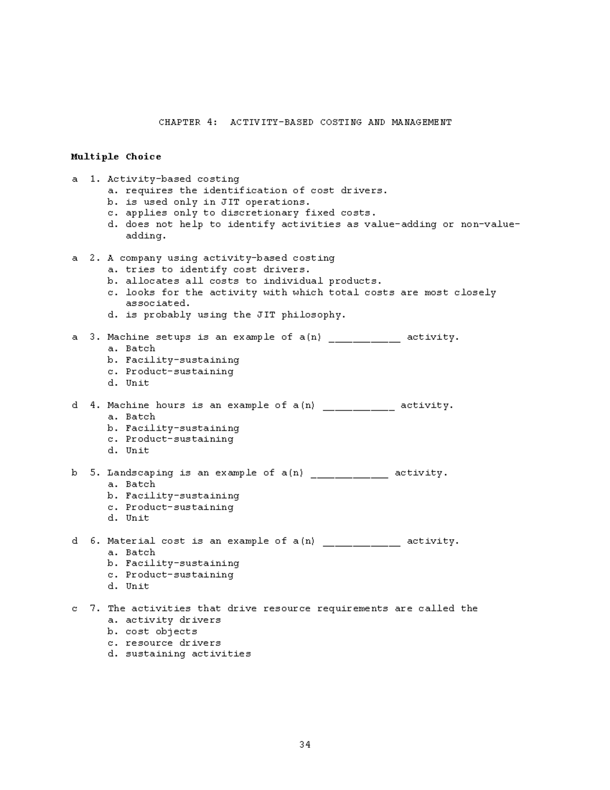 activity-based-costing-and-management - CHAPTER 4: ACTIVITY-BASED ...