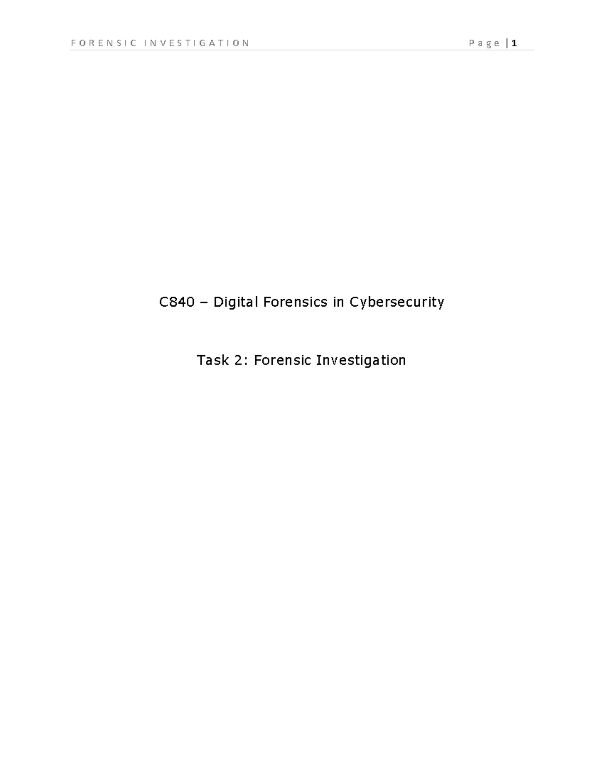 C840 Task 2: Forensic Investigation of John Smith's Laptop - Studocu