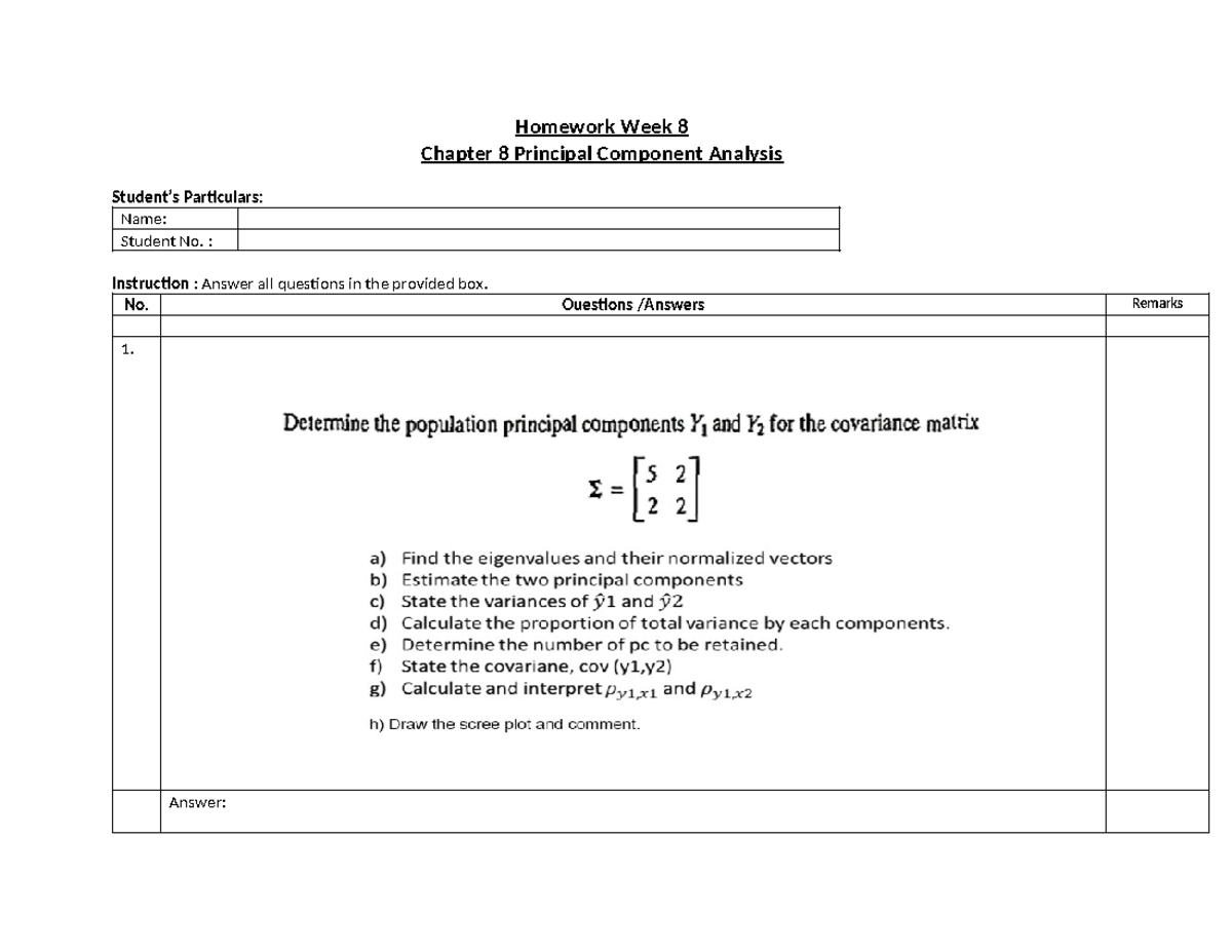 Tutorial Week 8 - 2024 - Introduction To Statistics - Homework Week 8 ...