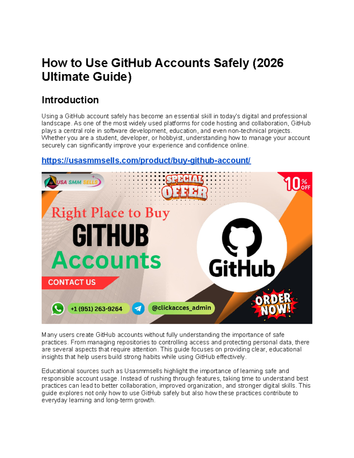 Strengthen Programming Skills with GitHub Accounts (2026 Guide) - Studocu