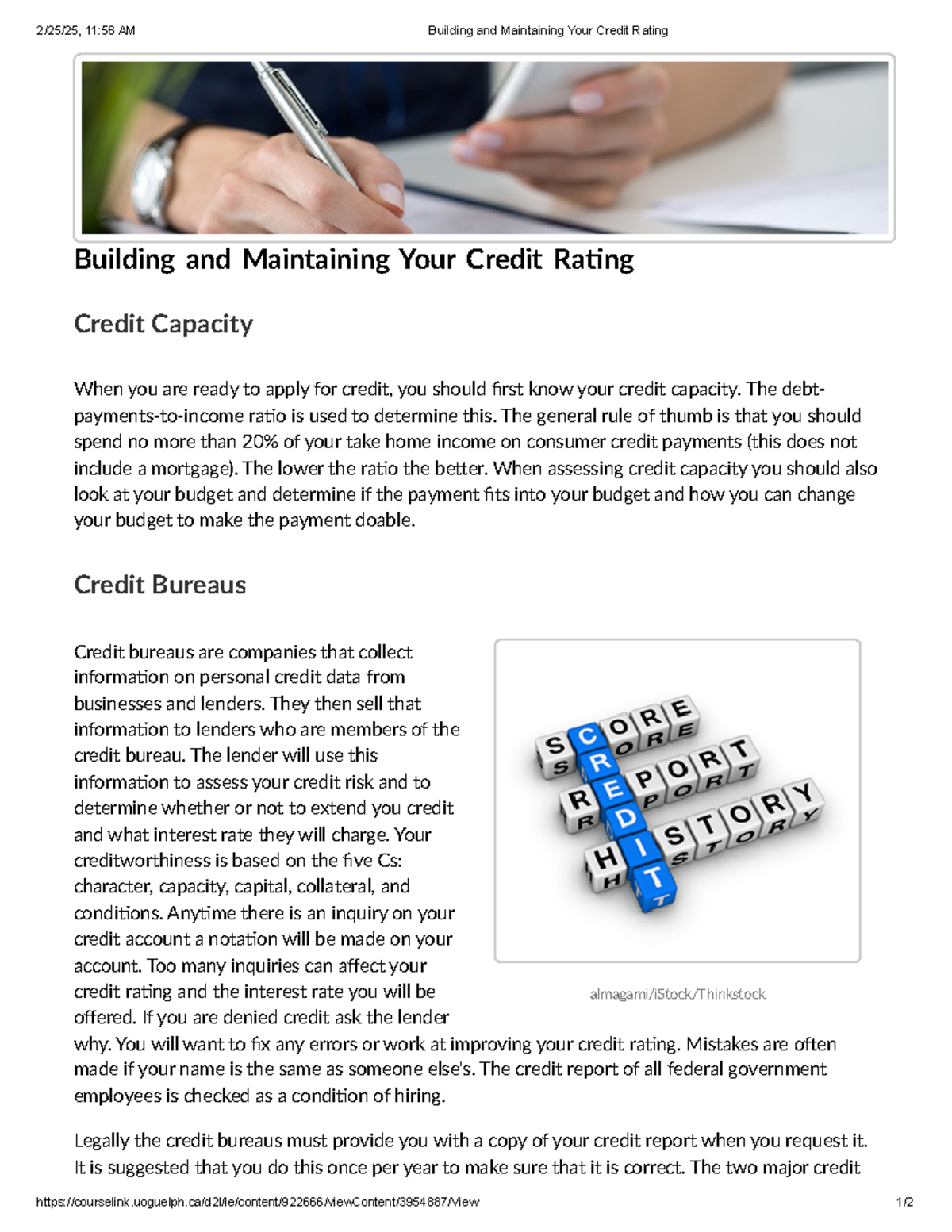 Building and Maintaining Your Credit Rating: Key Insights and Tips ...