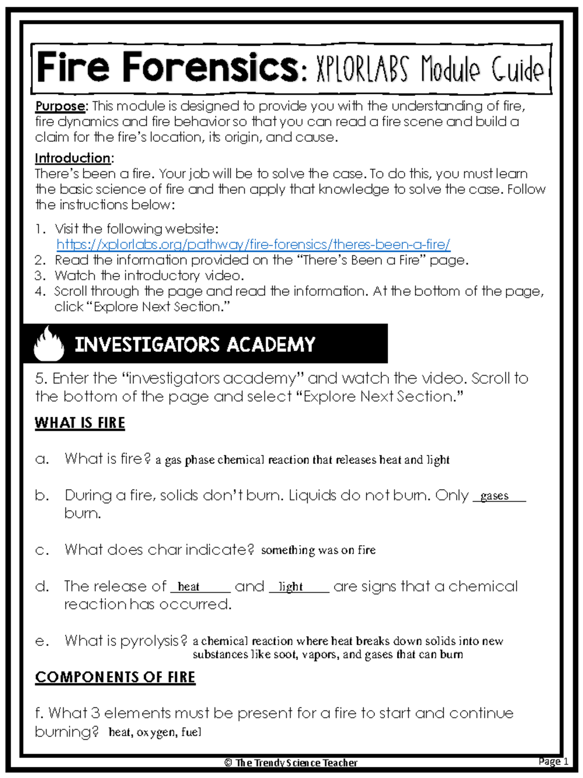 Fire Forensics: Investigating Arson Causes and Dynamics - XPLR 101 ...