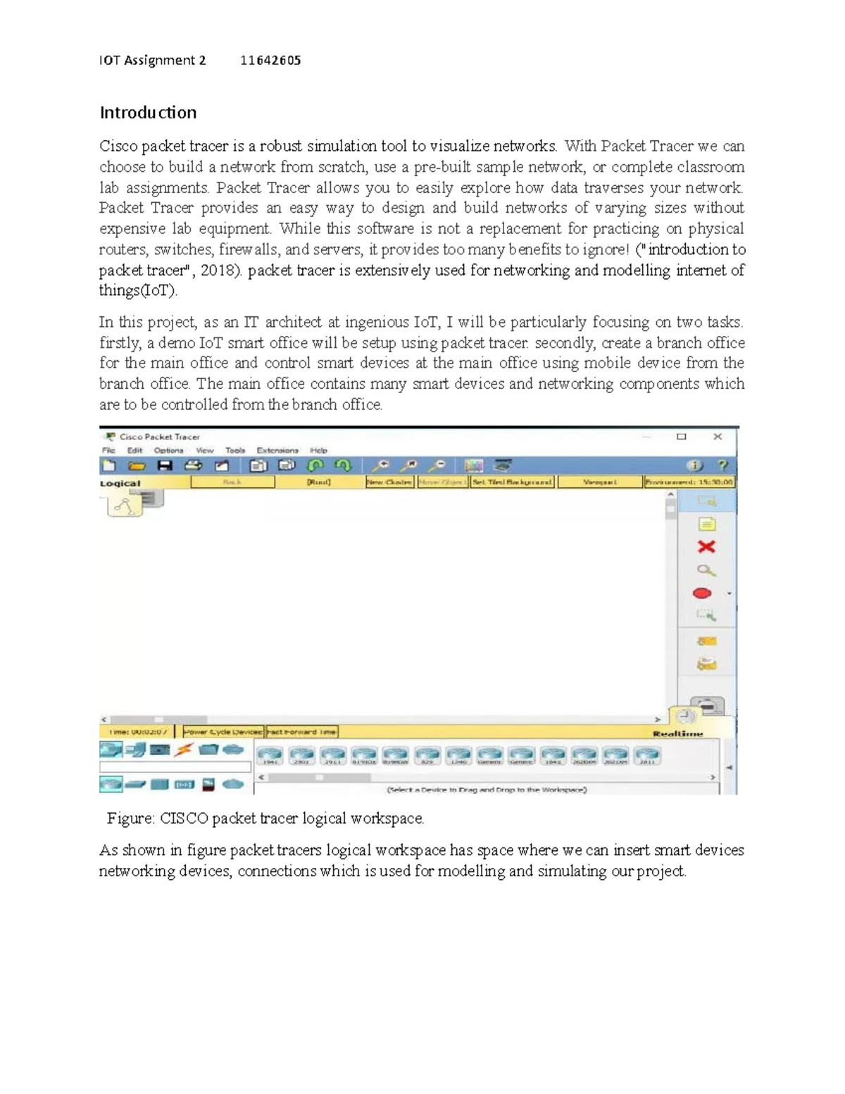 Iot2 - IOT practical home automation in Cisco packet tracer, graded HD ...