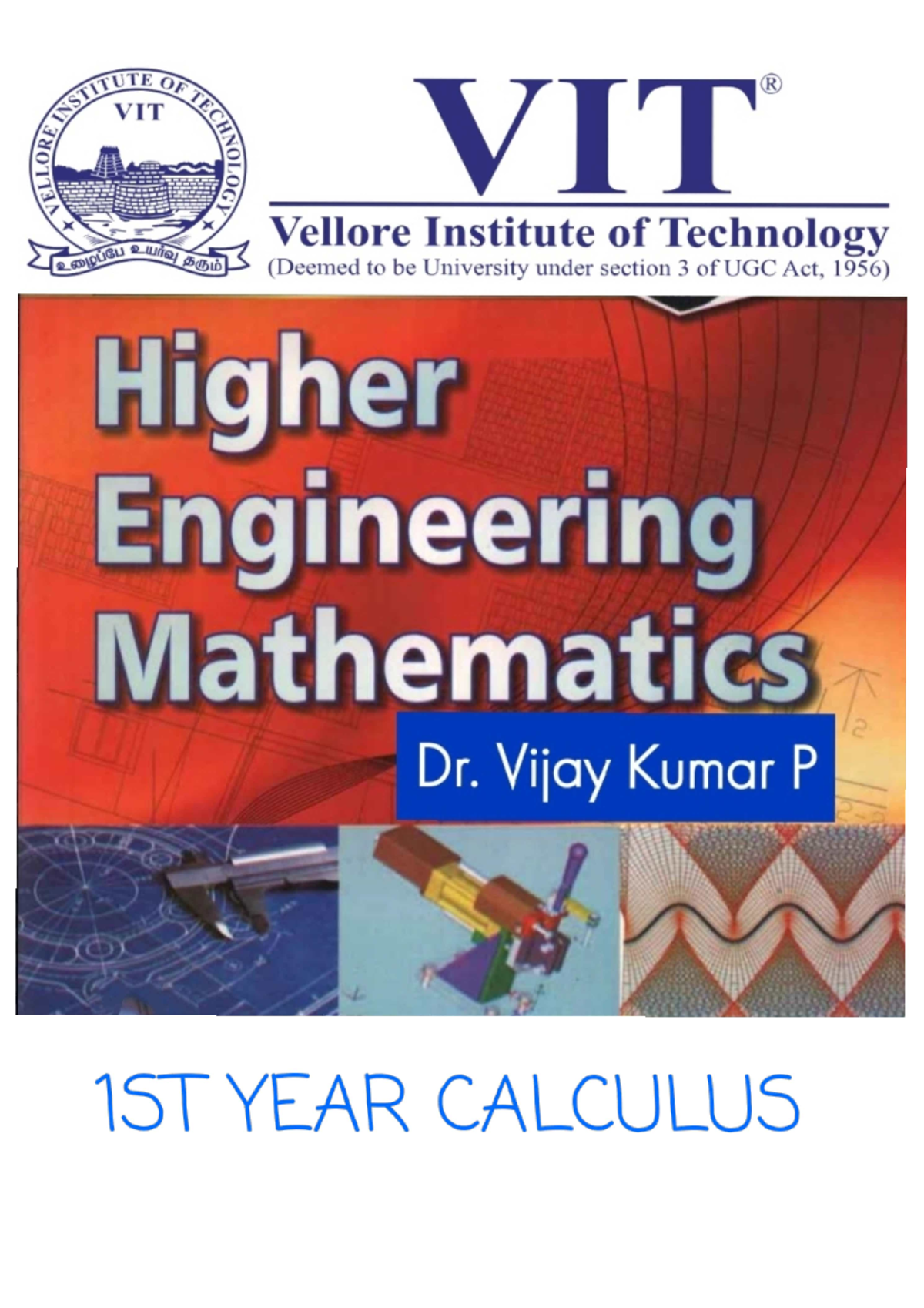 BMAT101L Comprehensive Lecture Notes on Higher Engineering Mathematics ...