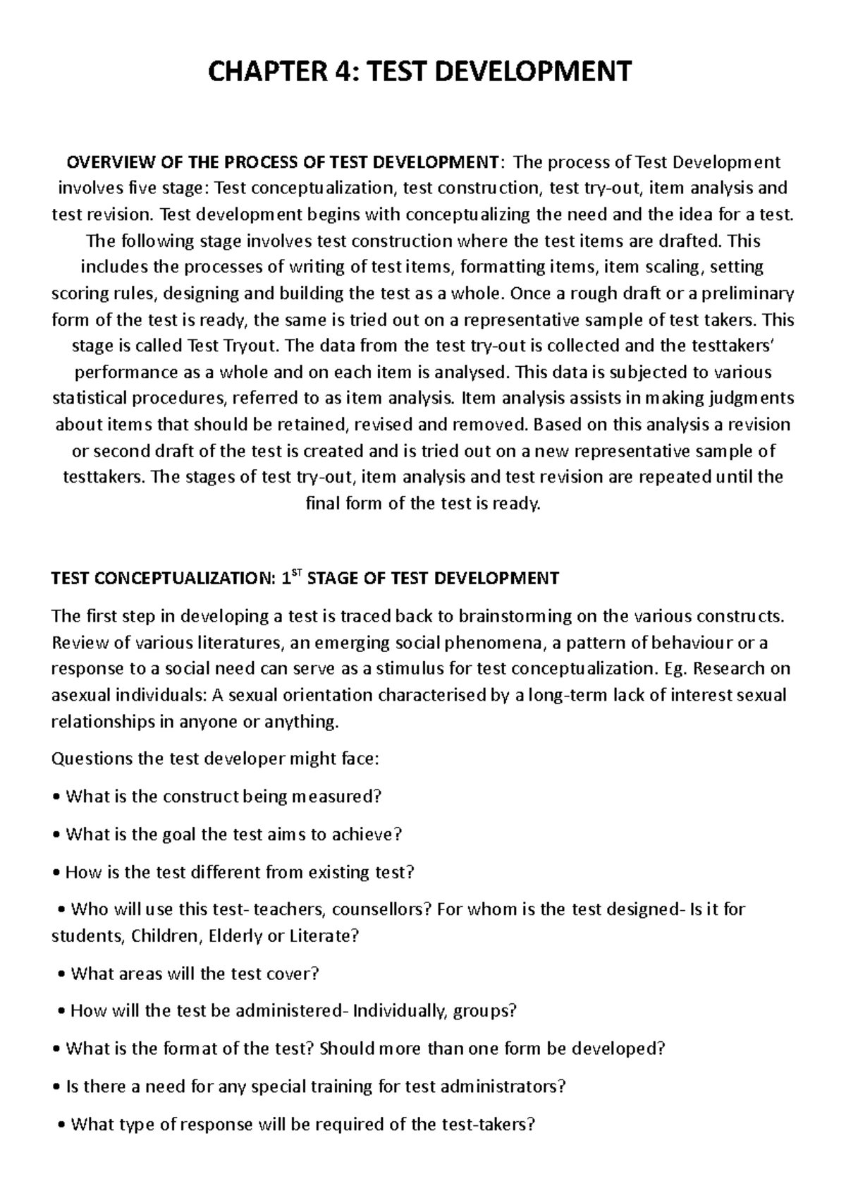 SCQ - SCQ Manual - Psychology - Studocu