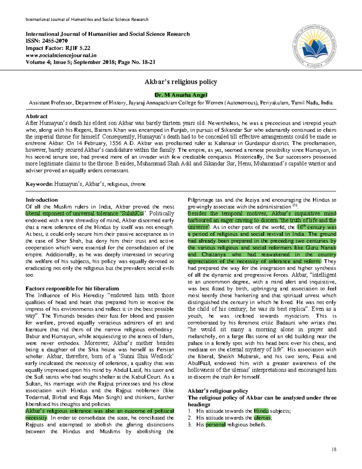 Akbar's Religious Policy: An In-Depth Analysis of Tolerance and Reform ...