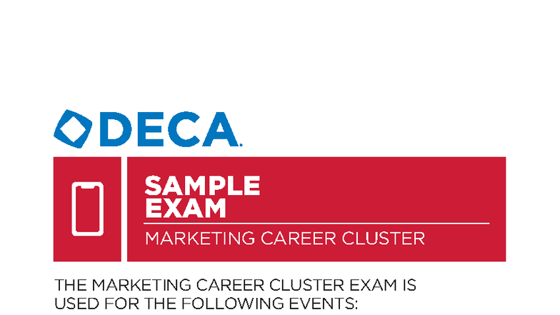 Marketing Cluster Exam Test 1302: Sample Questions and Key Insights ...