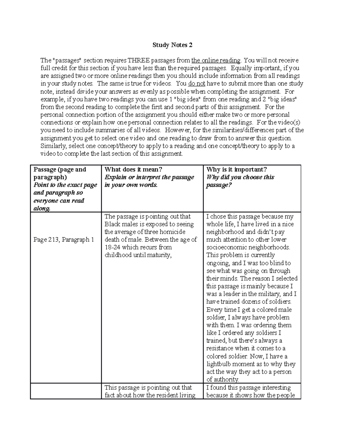Study Notes 2 - Insights on Violence Exposure and Trauma - Studocu