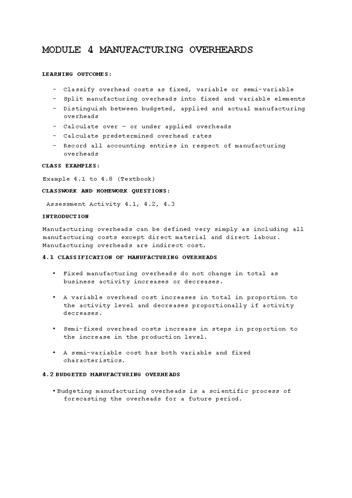 Cost and Management Accounting N5 Study Guide S1 - STUDY GUIDE NATIONAL ...