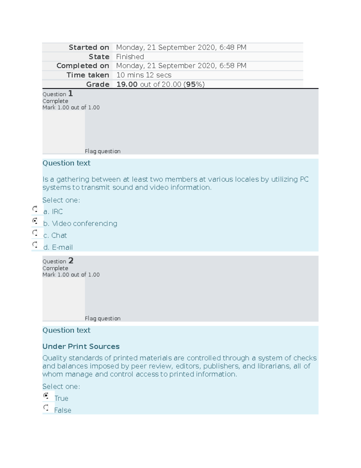 Midterm Exam Review 2020: Key Concepts and Questions - Studocu