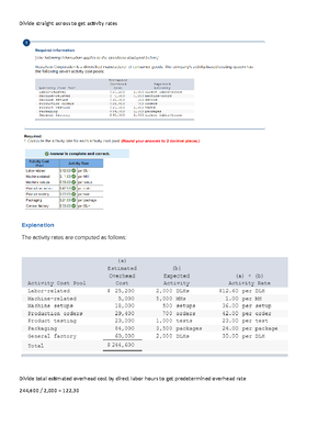 [Solved] For financial accounting purposes what is the total product ...