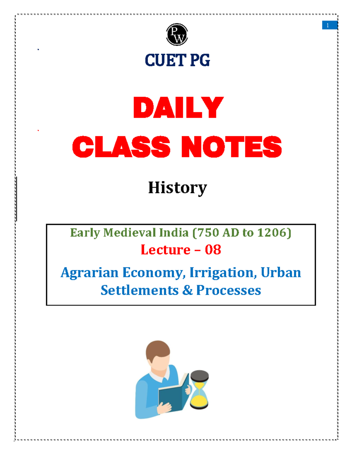 CUET PG 1: Daily Class Notes on Early Medieval India (750-1206 ...