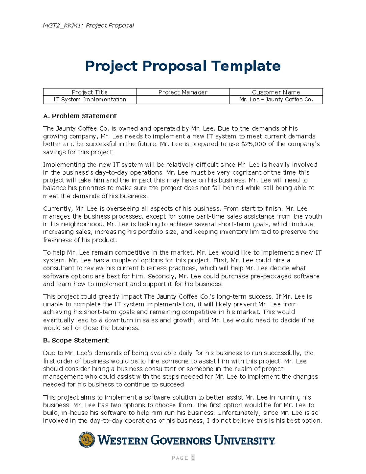 Project Proposal - Task 1 - Document Copy - MGT2_KKM1: Project Proposal ...