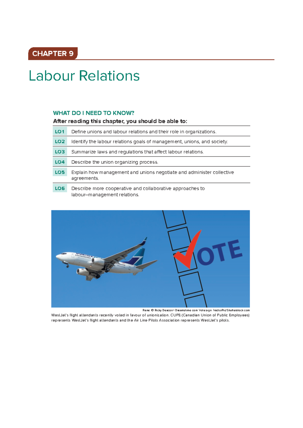 Union chapter highlighted and annotated summary - CHAPTER! Labour ...