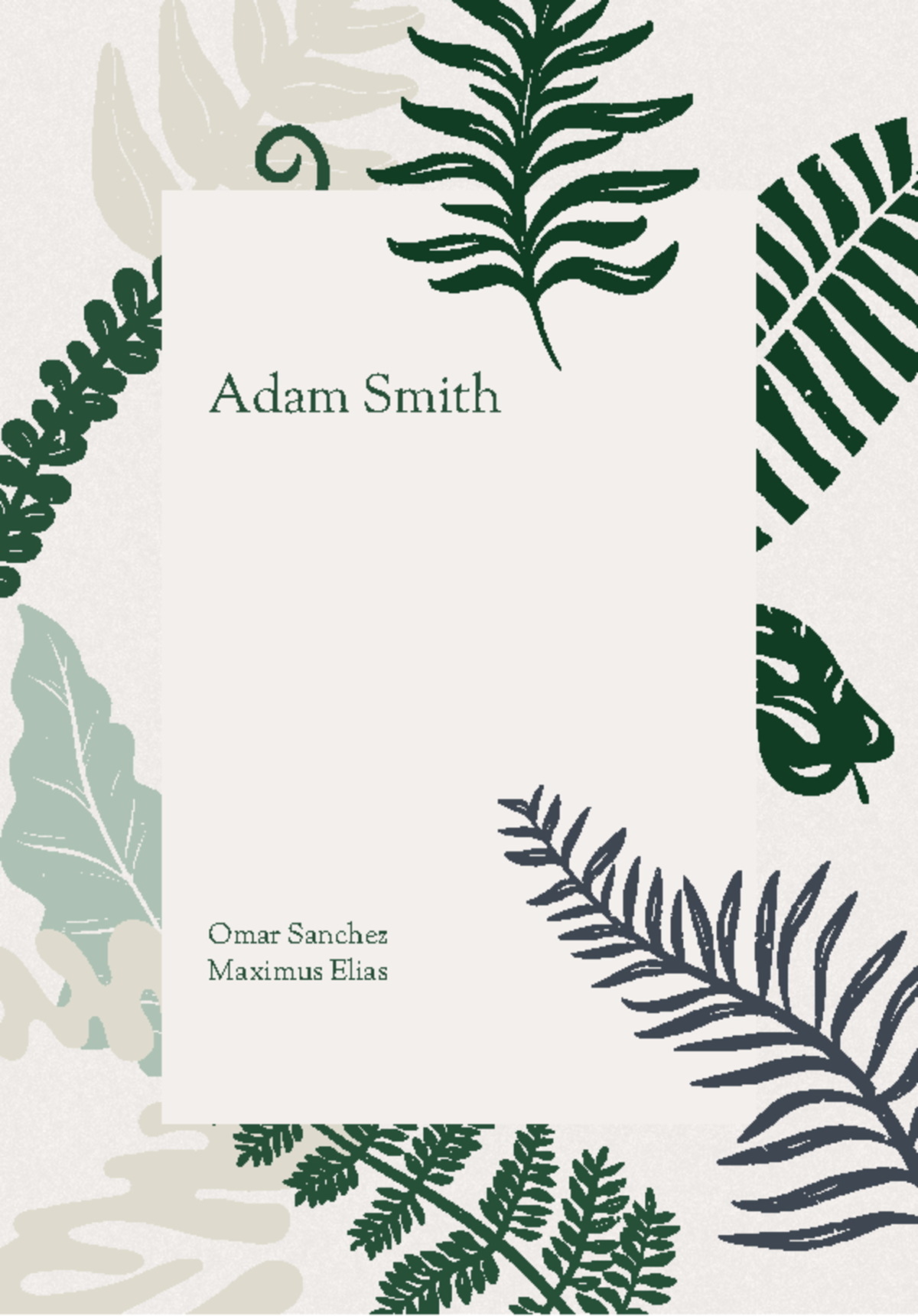 Adam Smith: Father of Modern Economics - Biography & Impact - Studocu