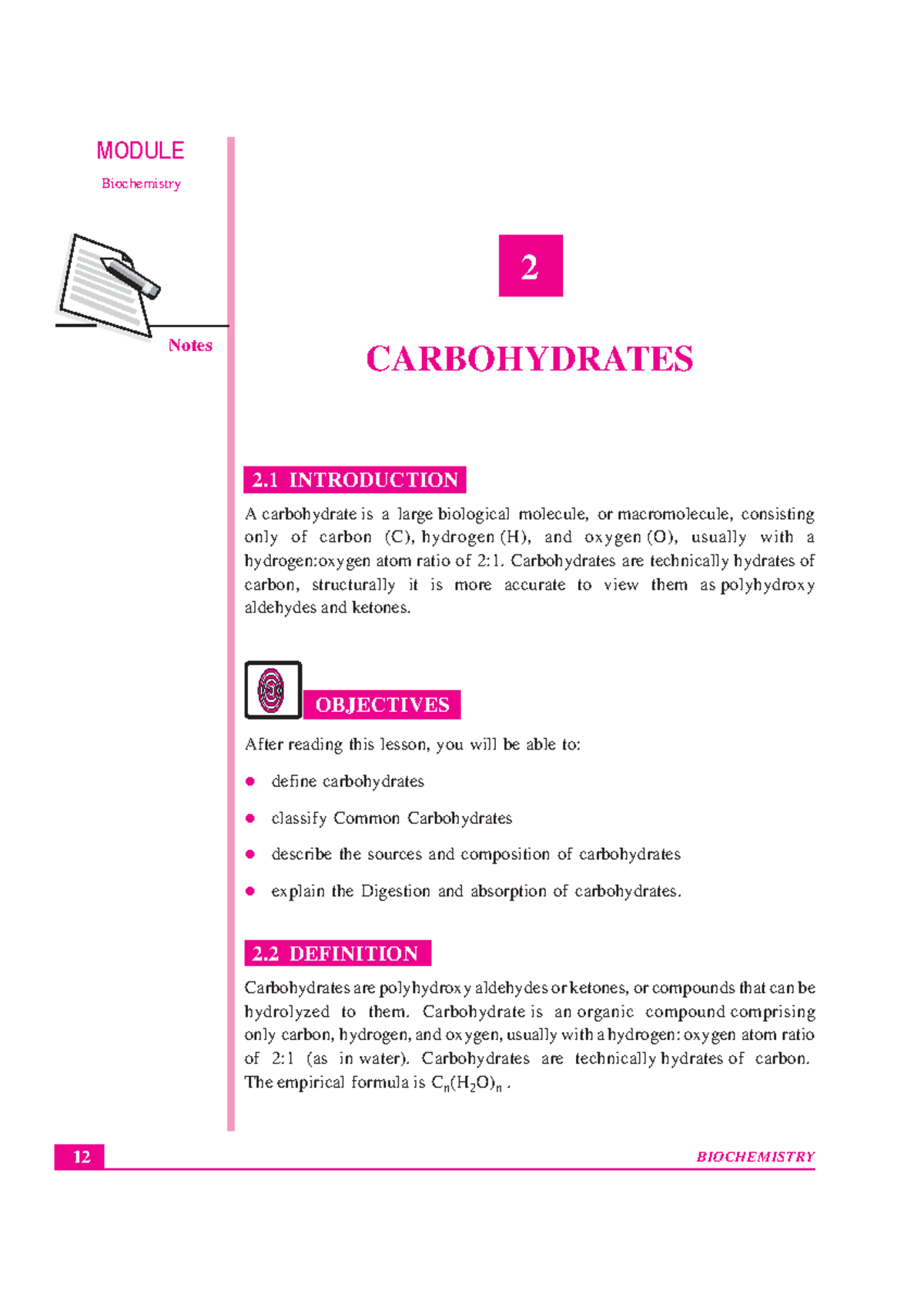 Biochemistry Lesson 02: Understanding Carbohydrates and Their Functions ...