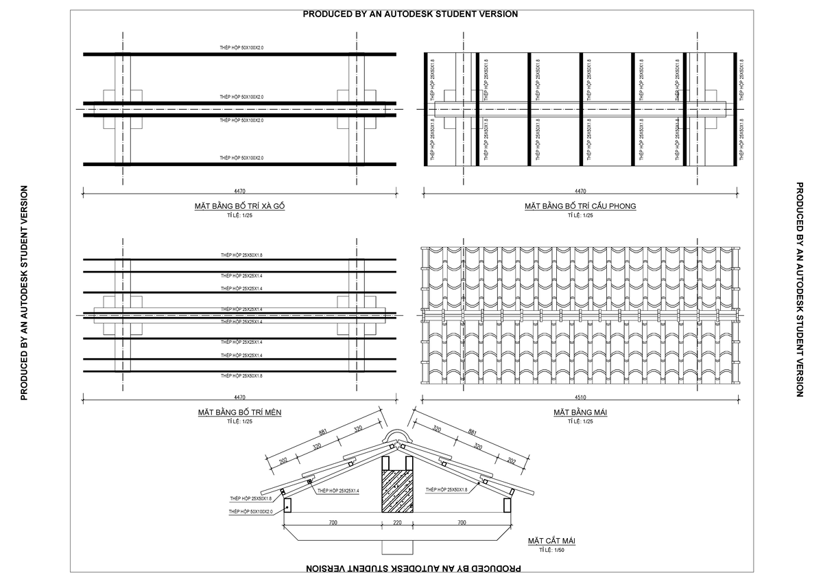 Autodesk Student Version: Thép Hẹp 25x50x1.8 & 50x100x2.0 - Studocu
