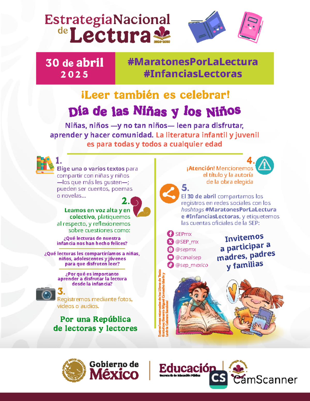 Maratones por la Lectura: Estrategia Nacional de Lectura 2025 - Studocu