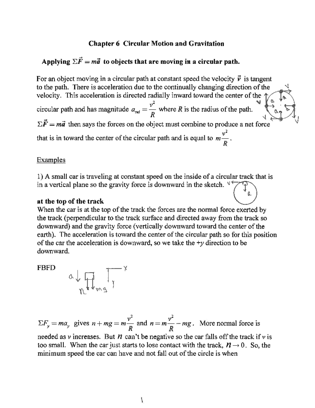 Final Exam Study Guide for ABC123: Circular Motion & Gravitation - Studocu