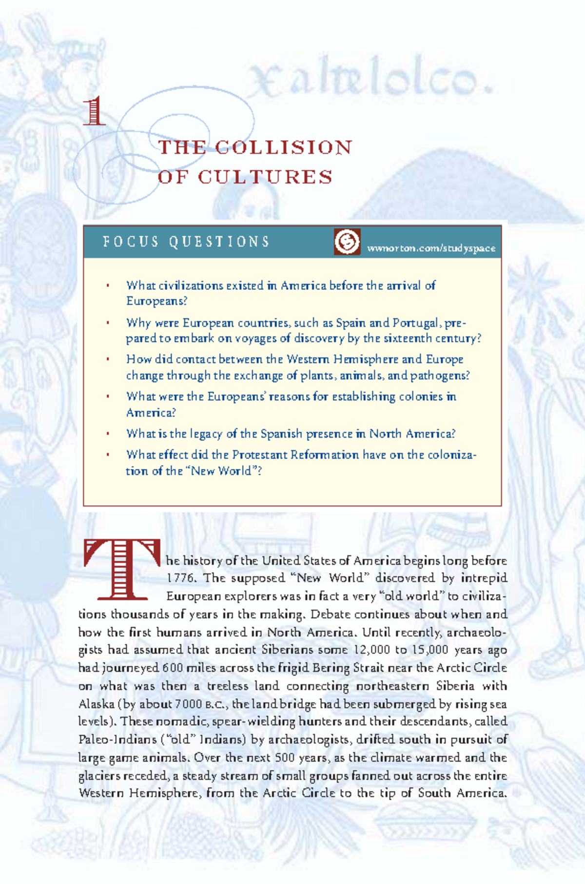 American History: Pre-Columbian Civilizations to Colonialism (HIST 101 ...