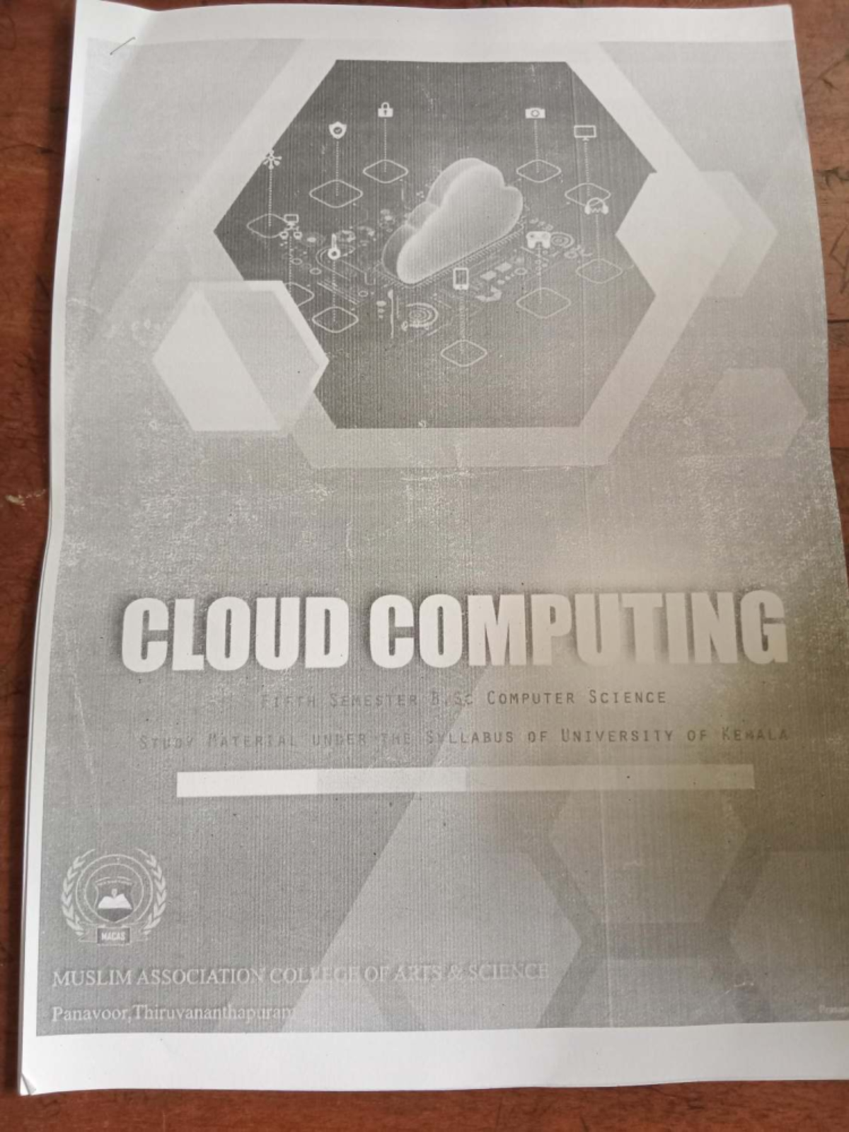 CS 1561.3: CLOUD COMPUTING Module I - Foundations and Types - Studocu