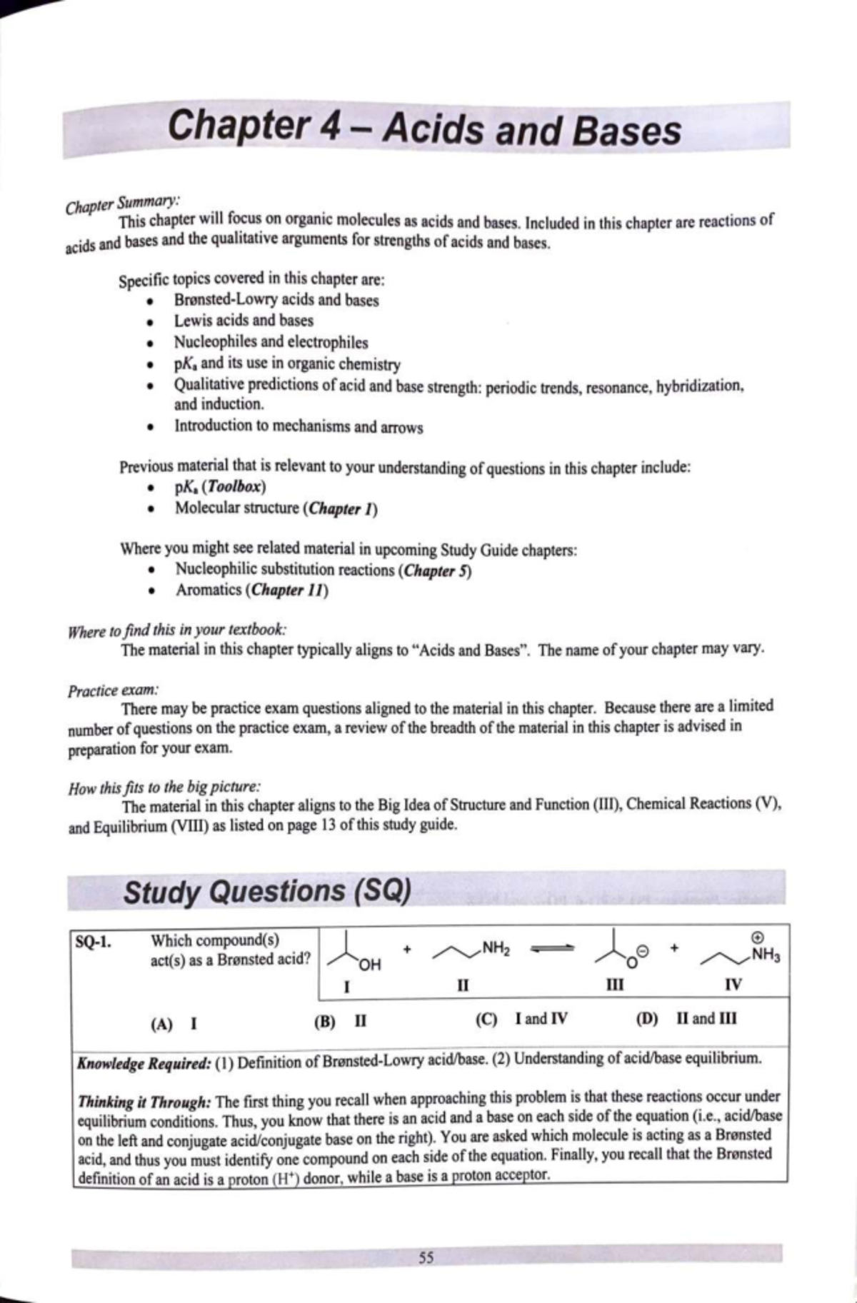 Final Exam Study Guide: Acids and Bases (ACS) - Studocu