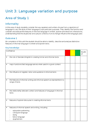 Metalanguage-List - English Language - Metalanguage Definitions List ...