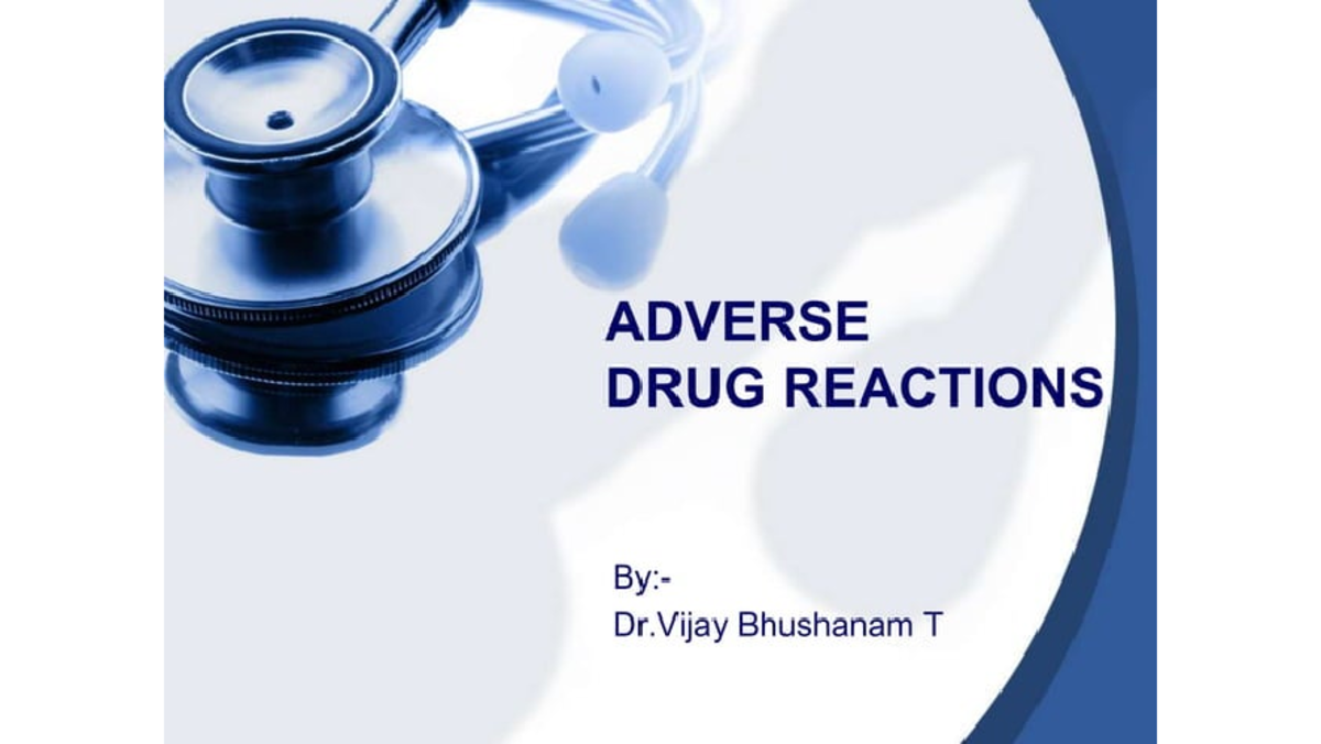 Adverse drug reactions: Understanding classifications and examples ...