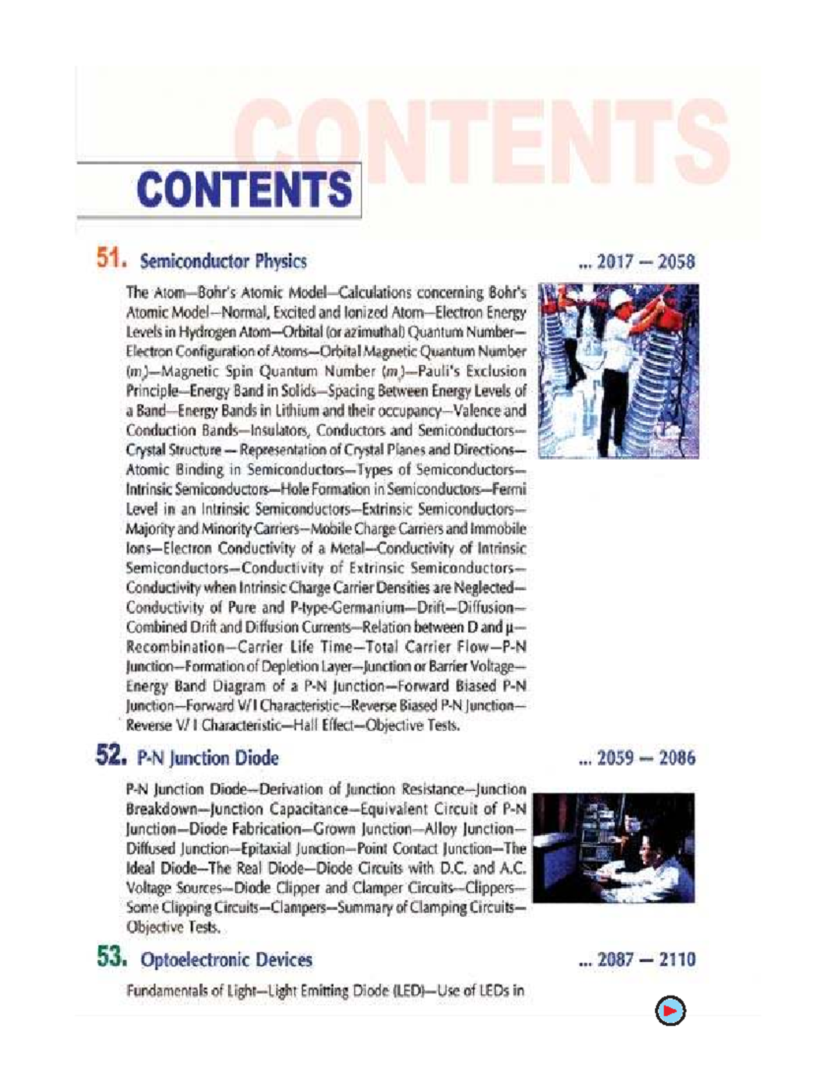 Semiconductor Physics and Electronic Devices Overview (Course Code: 004 ...