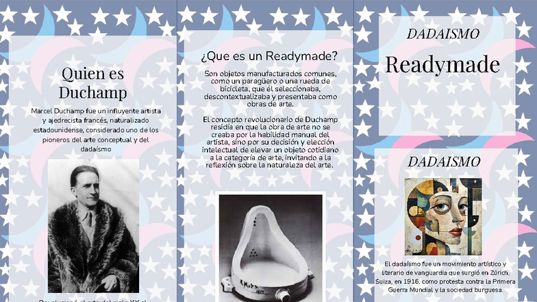 DADAISMO: La Revolución de Duchamp y el Arte Conceptual - Studocu