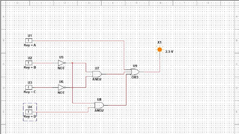 Digital Logic Simulation Analysis for Course 2.5 V X1 U9 - Studocu