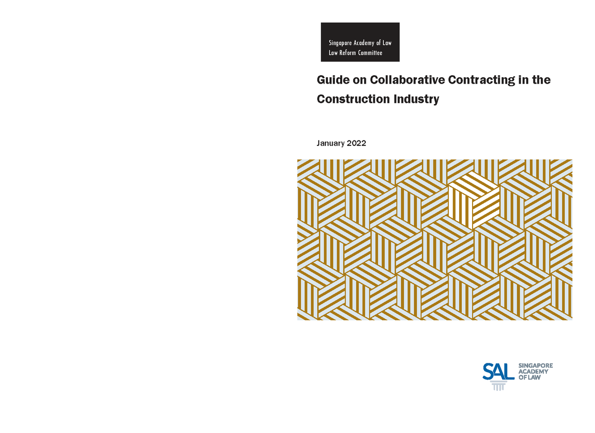Guide on Collaborative Contracting in the Construction Industry (LRC ...
