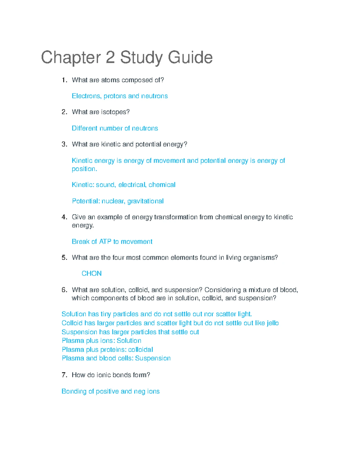 Scientific Inquiry - Lab Notes Model 1 - Scientific Inquiry What is the ...