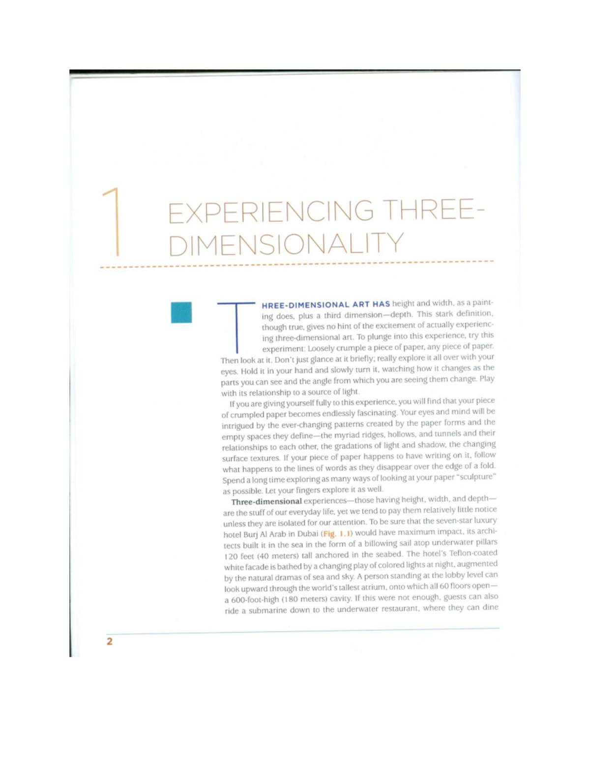 Final Exam Study Guide for Course XYZ 101: Experiencing Dimensionality ...