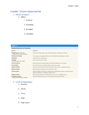 Chapter 3 lecture fillable outline - Chapter 3 fillable lecture outline ...