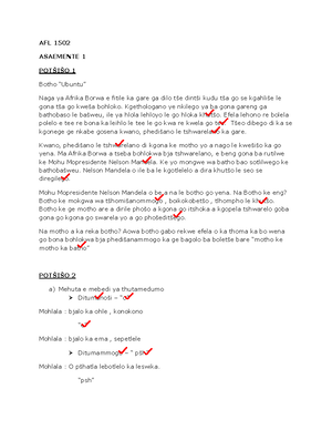 [Solved] Tlatsa mantsu ka modumo wa ditumammogo tsa ditlhakapedi ...