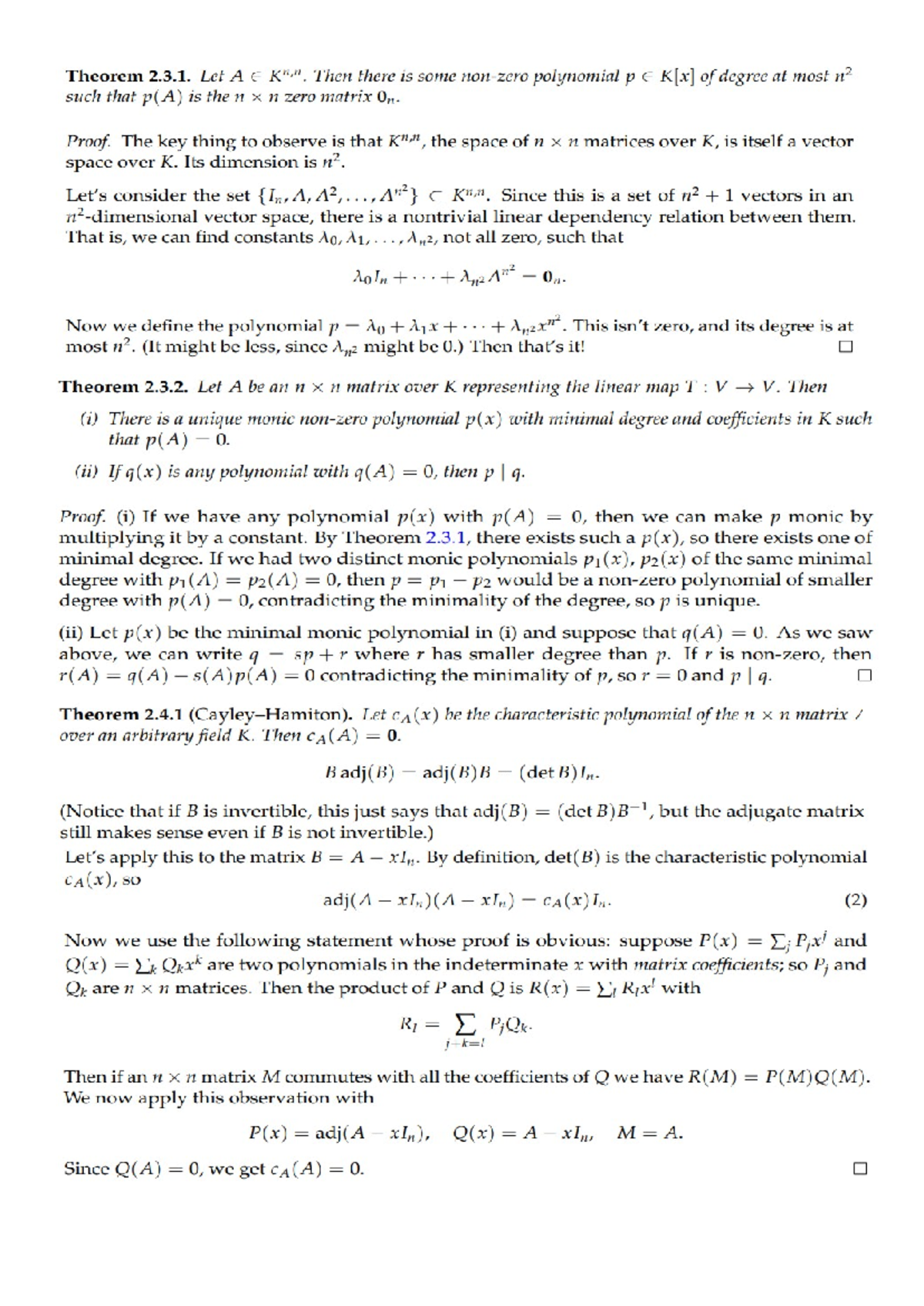 Algebra 1 Proofs: Key Concepts and Examples - MA251 - Studocu
