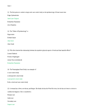 Quiz5 - Quiz Module 5 - Quiz 5 Q1. Use the following scenario to answer your quiz question ...