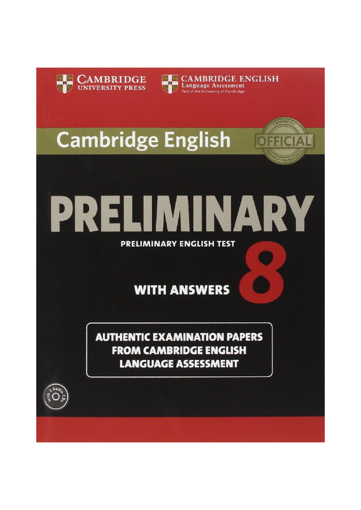 Cambridge PET 8 Exam Preparation Guide - Studocu