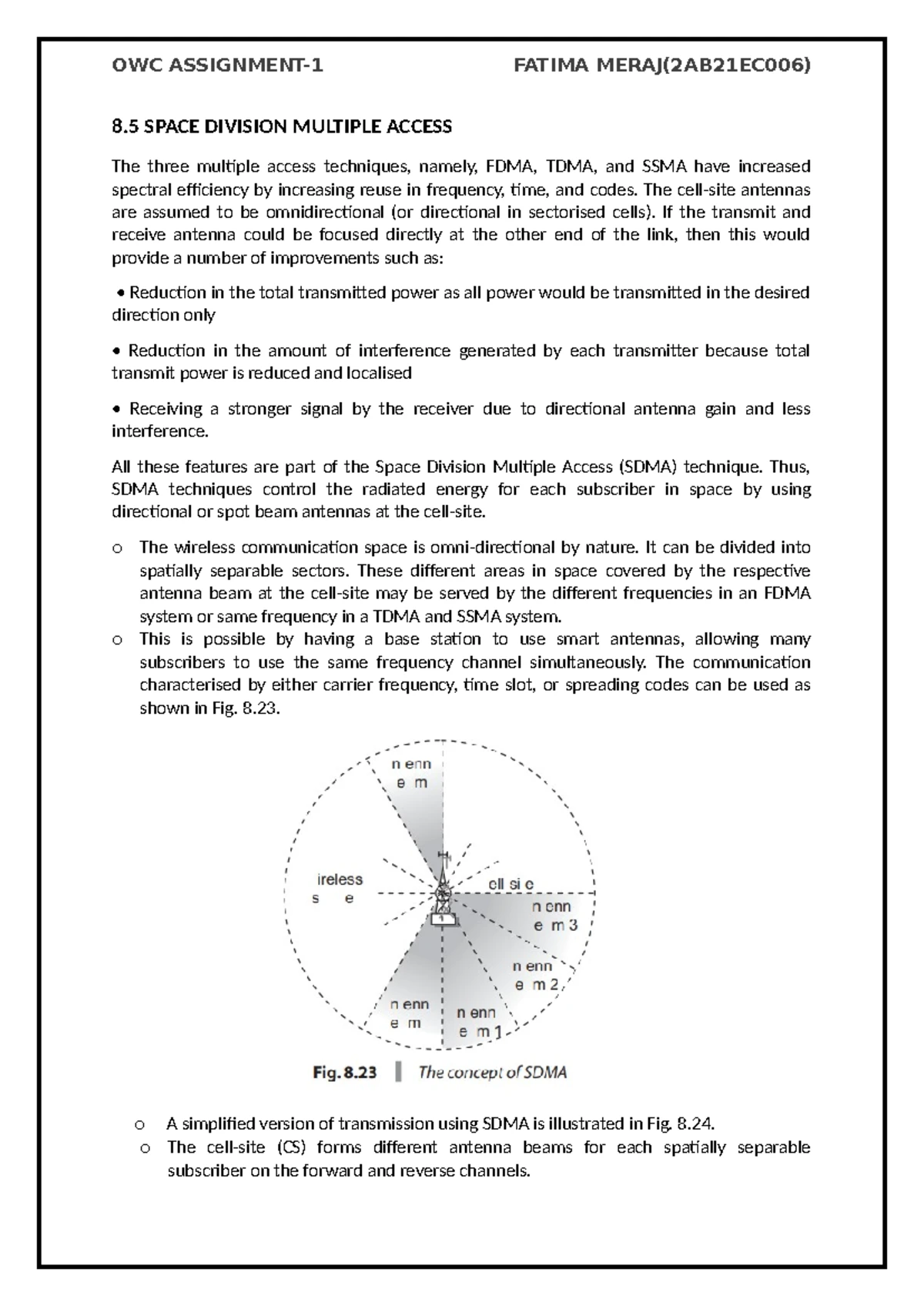 21EC72 - Model Question Paper for Optical and Wireless Communication - Studocu