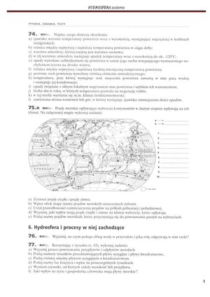 Hydrosfera - Test Rozwiązania Grupy A i B (41 pkt) - Studocu