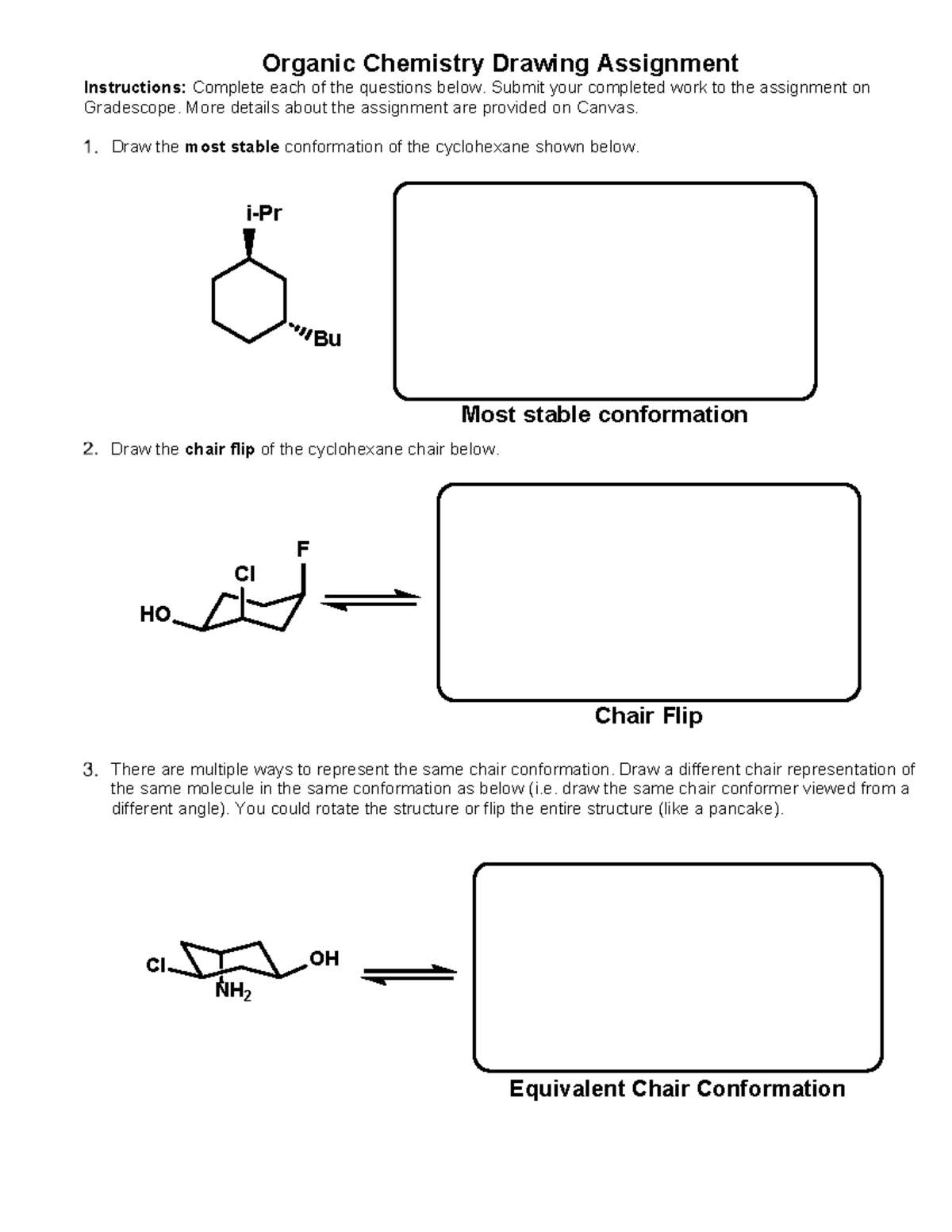 CHEM 123 Organic Chem Drawing Assignment Instructions Template - Studocu
