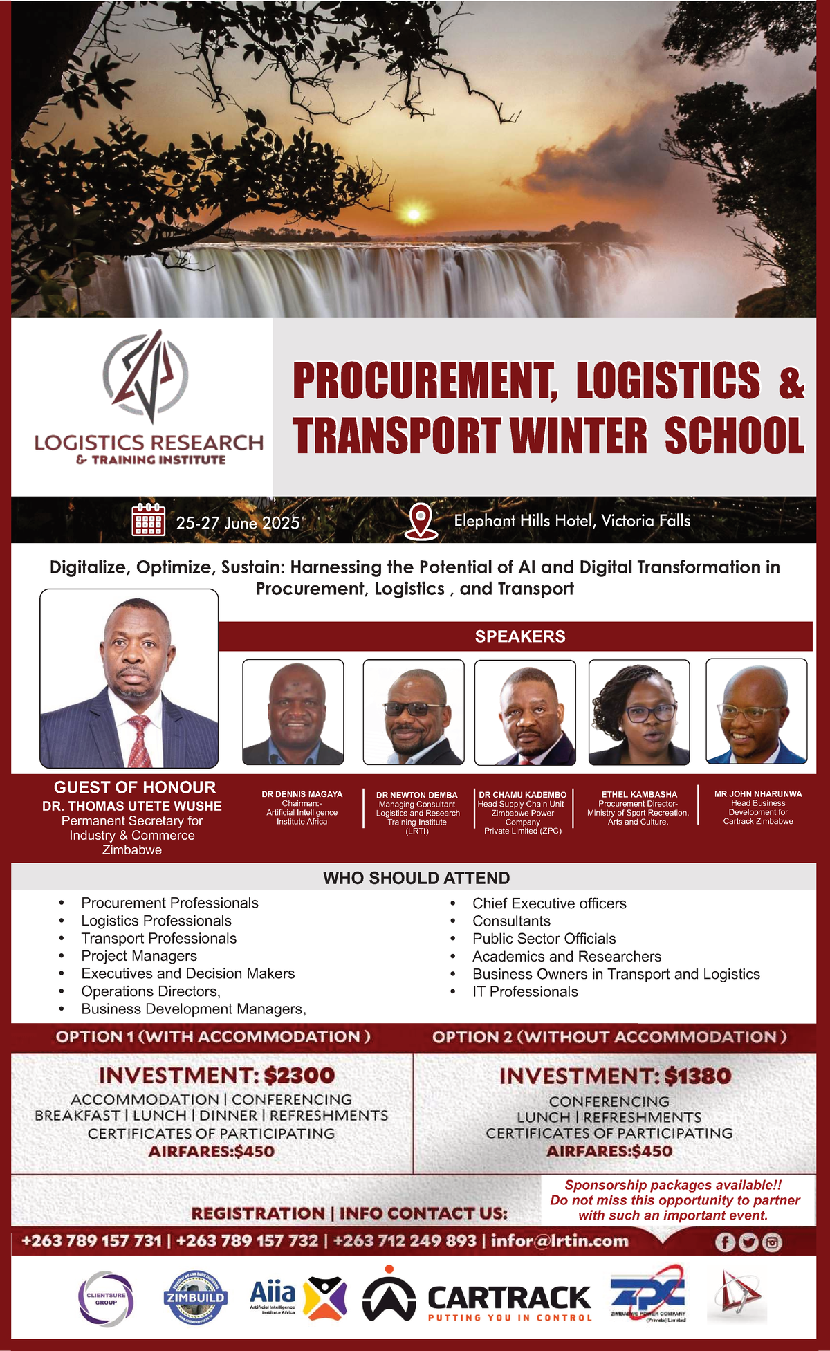 Procurement, Logistics & Transport Winter School 2025: AI & Digital ...